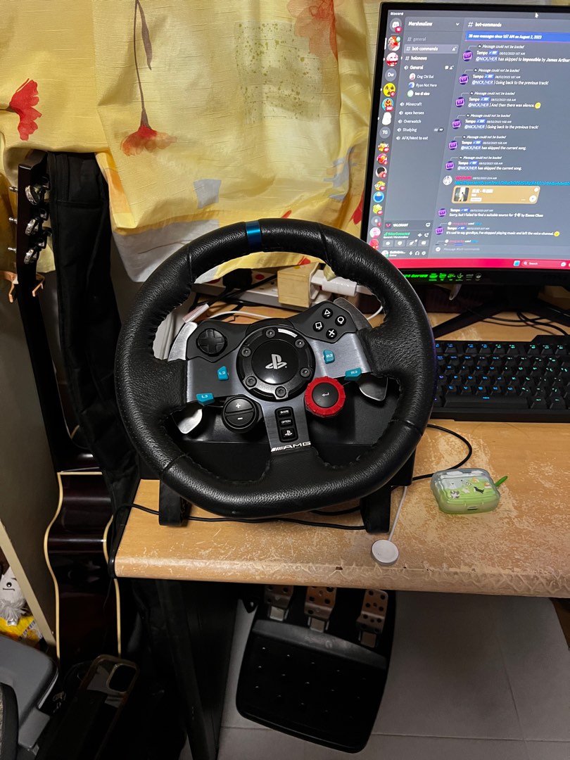 Logitech G29 with shifter, Video Gaming, Gaming Accessories ...