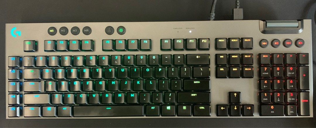 Logitech Gaming G815 GL Tactile LIGHTSYNC RGB Mechanical Gaming ...