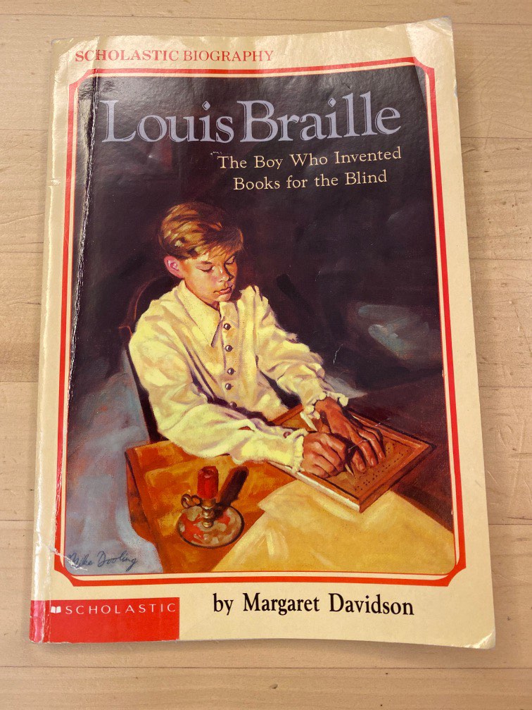 Louis Braille the boy who invented books for the blind, 興趣及遊戲, 書本 & 文具 ...