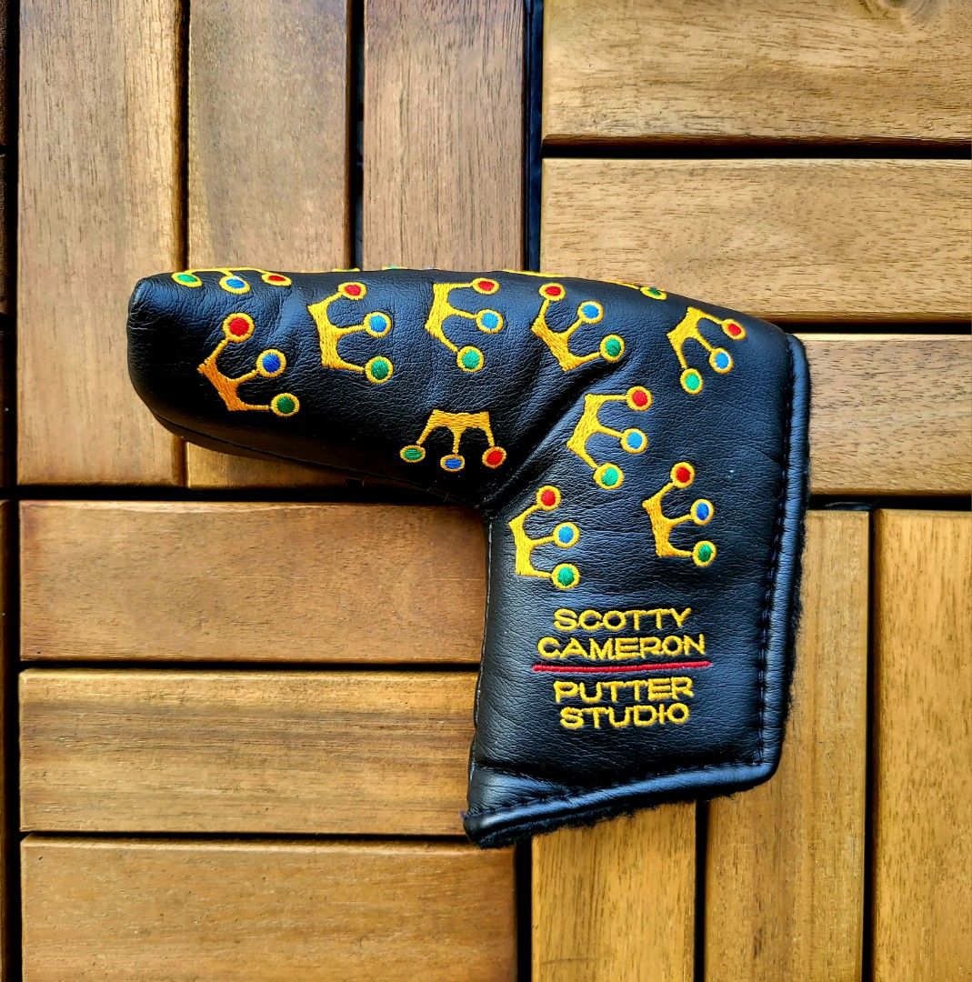 Ltd Ed OG black crowns Scotty Putter Cover, Sports Equipment, Sports ...