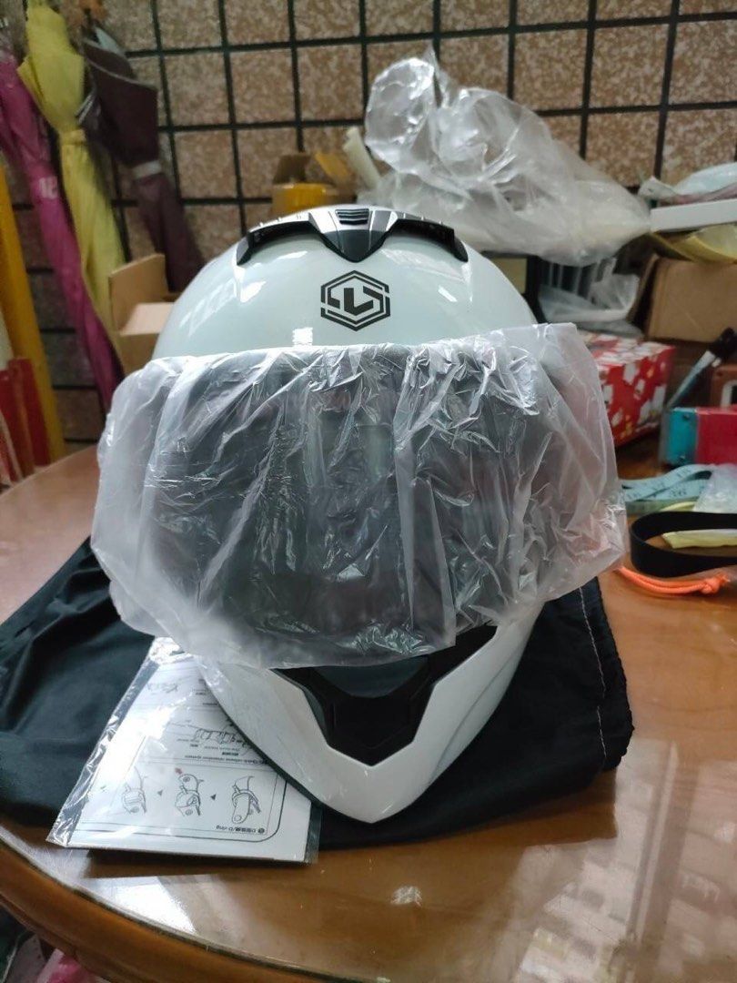 LVS Motorbike helmet with DOT certification and double visor 2023 new ...