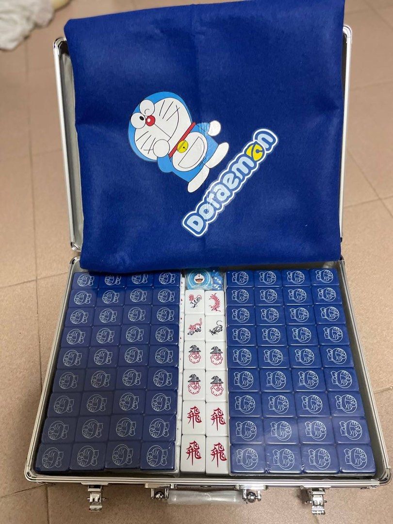 Mahjong 156 Tiles (With Animals+Clown+Fei) with cute designs, Hobbies ...