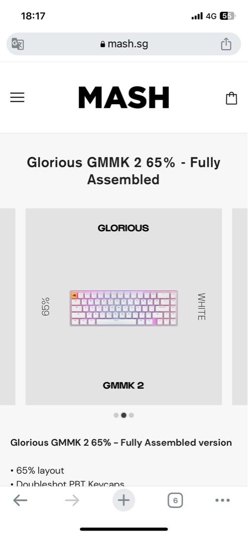 MASH keyboard, Computers & Tech, Parts & Accessories, Computer Keyboard ...