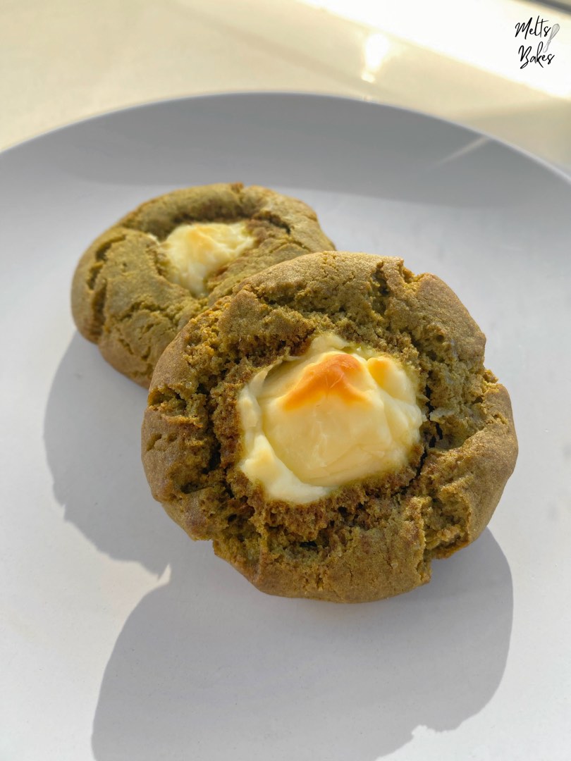 Matcha Cheesecake Brookies [Brownie x Cookie], Food & Drinks, Homemade ...