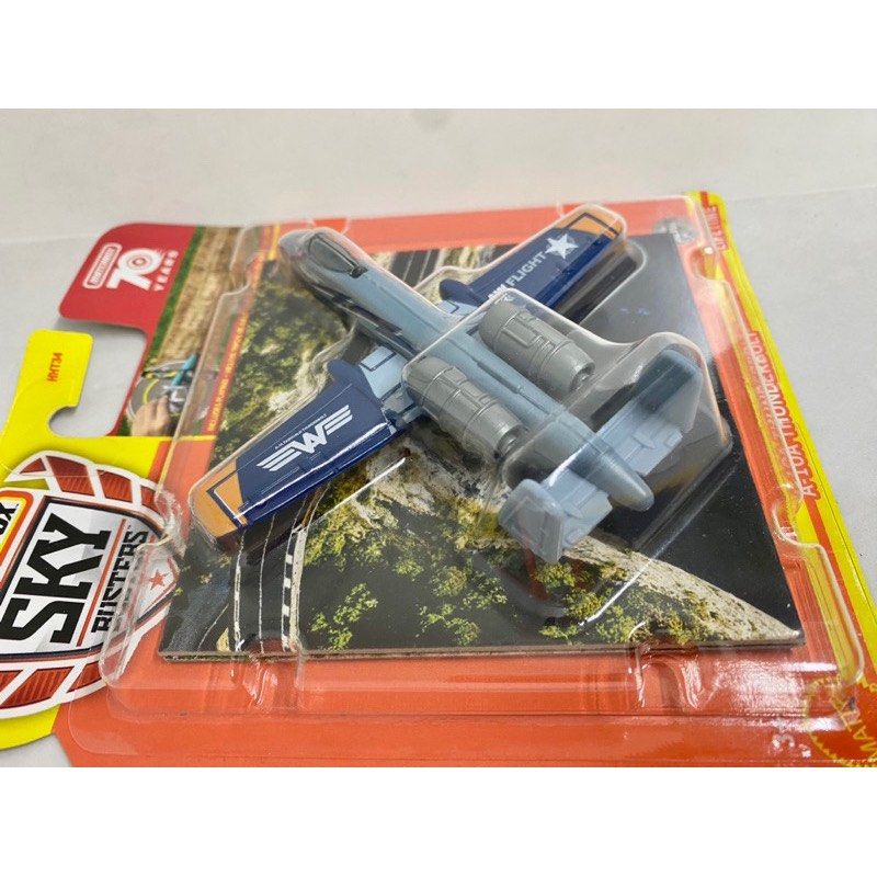 MBX Matchbox A10A THUNDERBOLT Blue Sky Busters Fighter Aircraft 70 th 1 ...