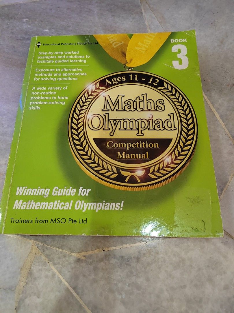 Maths Olympiad (book 3), Hobbies & Toys, Books & Magazines, Assessment ...