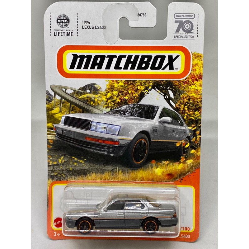 MBX Matchbox 1994 LEXUS LS400 Metallic Grey Special Edition 70 th 64 ...