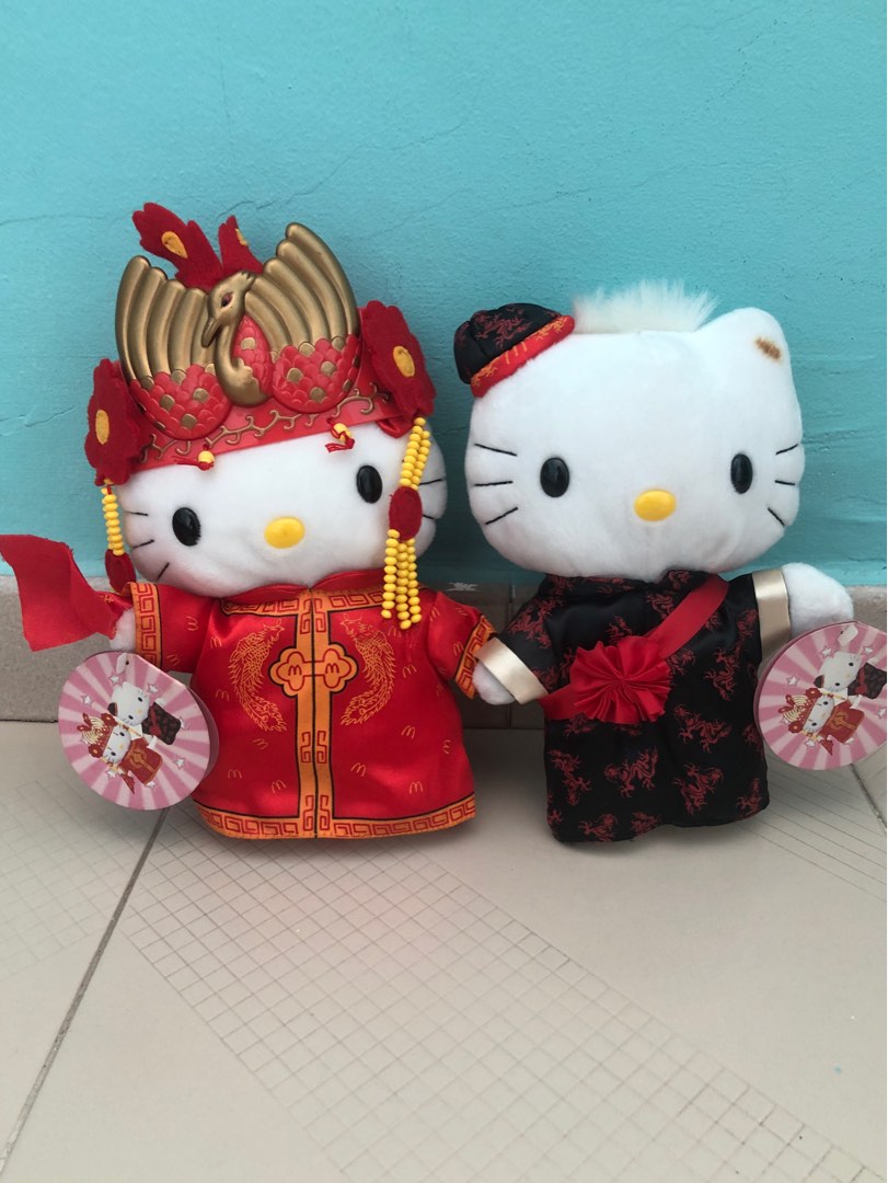 Mcdonalds 2000 Hello Kitty Chinese Wedding Set, Hobbies & Toys ...