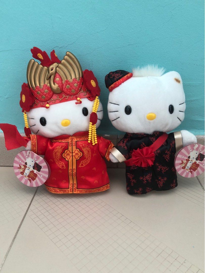Mcdonalds 2000 Hello Kitty Chinese Wedding Set, Hobbies & Toys ...
