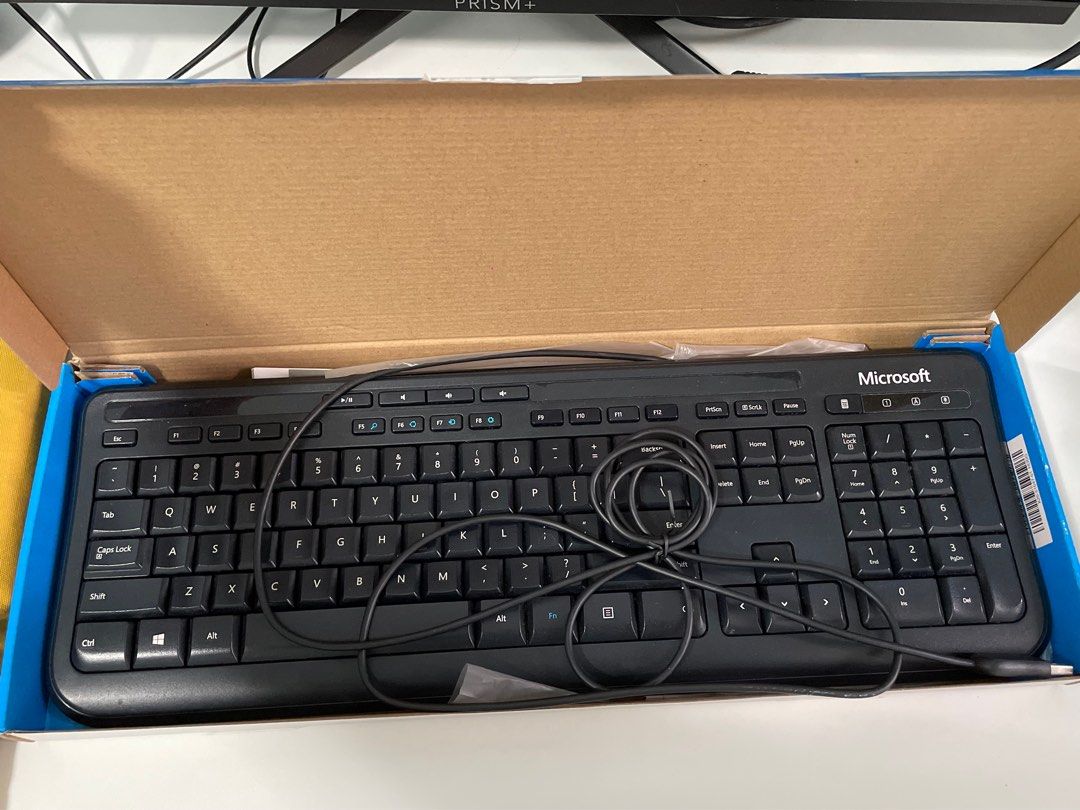 Microsoft wired 600 keyboard, Computers & Tech, Parts & Accessories ...