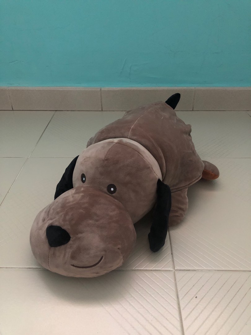 Miniso Reversible Dog Stuffed Toy, Hobbies & Toys, Toys & Games on ...