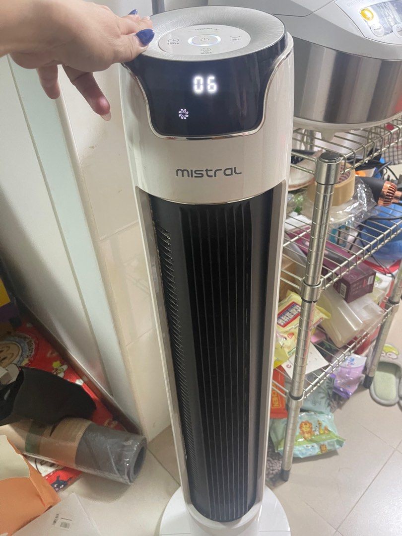 Mistral Tower Fan, Furniture & Home Living, Lighting & Fans, Fans on ...