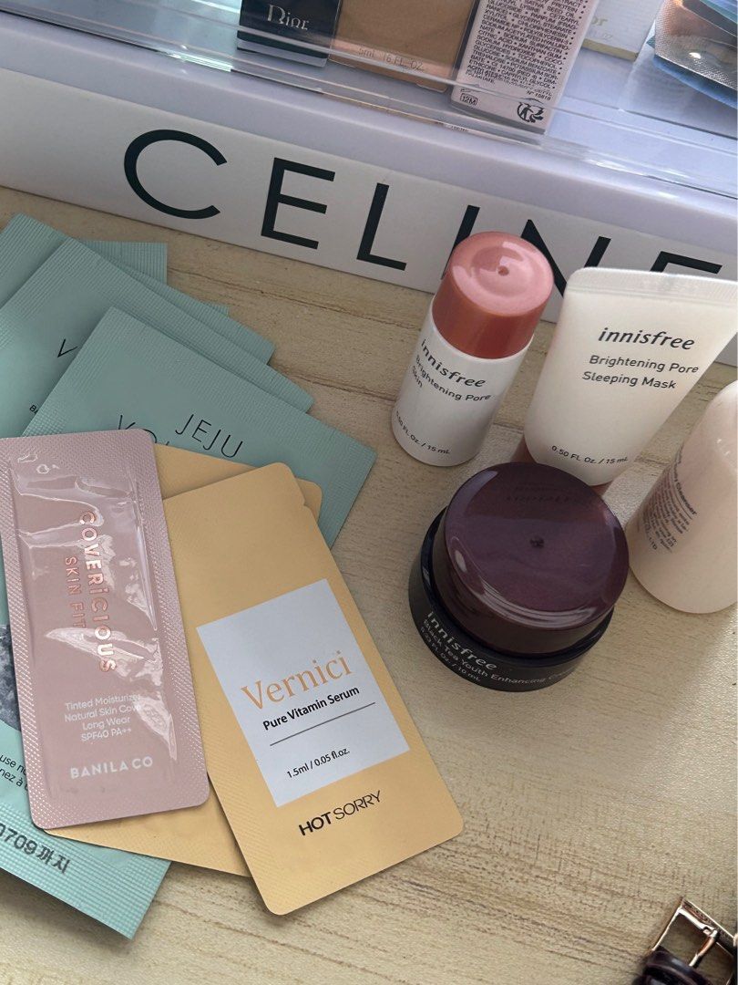 Mixed sample skincare, Beauty & Personal Care, Face, Face Care on Carousell