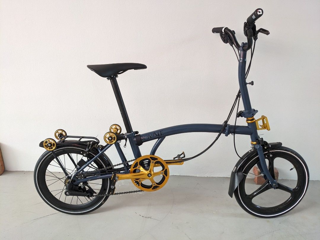 Mobot Royale Tri-fold 9 Speed Bicycle - Carbon GT M9 | Foldable bicycle, Sports Equipment ...