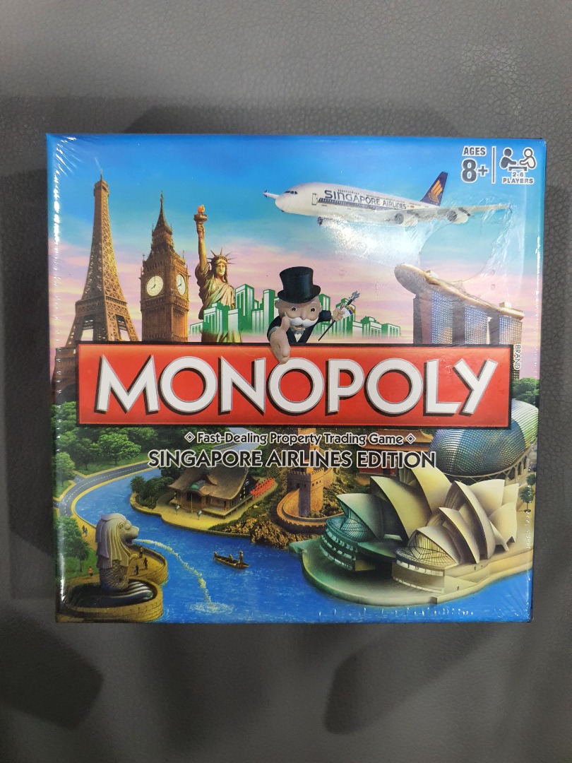 Monopoly Singapore Airlines Edition, Hobbies & Toys, Memorabilia ...