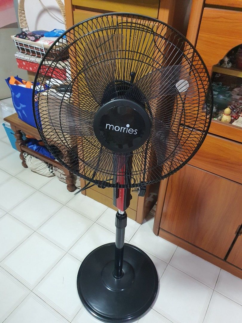 Morries 16" Stand Fan, Furniture & Home Living, Lighting & Fans, Fans ...
