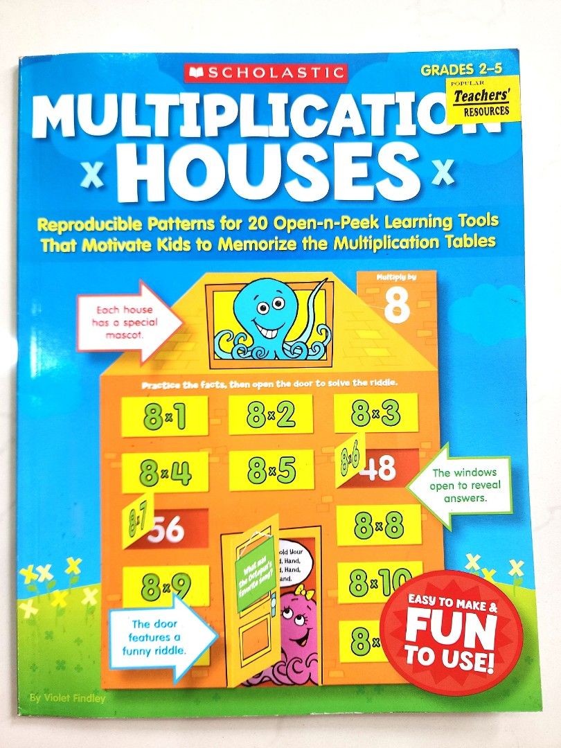 Multiplication Houses by Scholastic, Hobbies & Toys, Books & Magazines ...