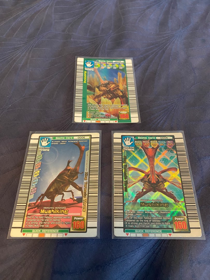 Mushiking Arcade Beetle Cards Sega, Hobbies & Toys, Toys & Games on ...