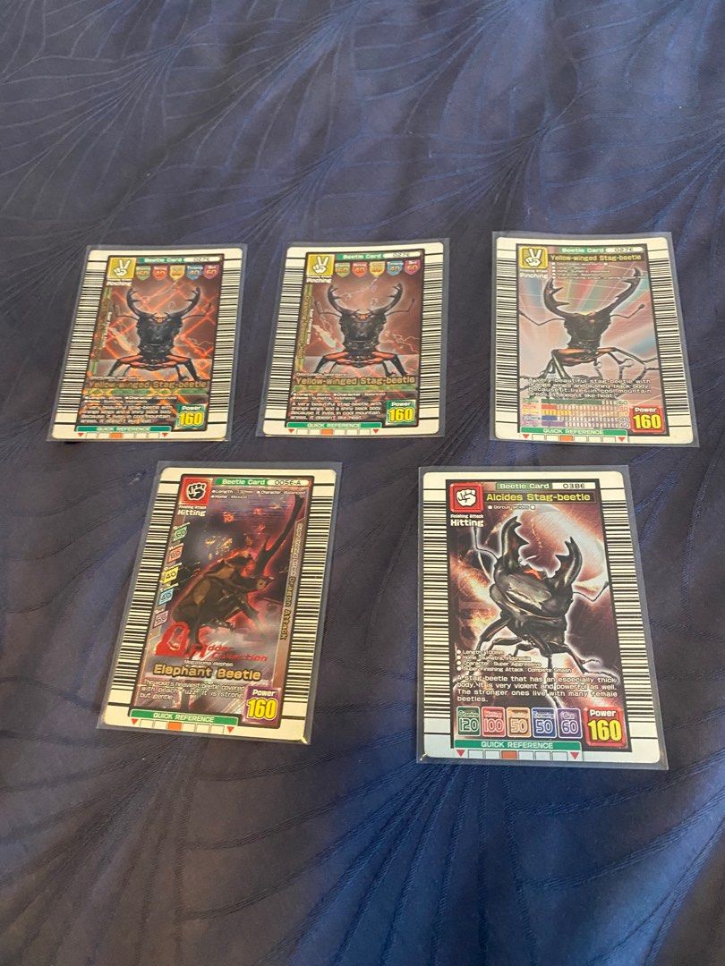 Mushiking Arcade Beetle Cards Sega, Hobbies & Toys, Toys & Games on ...