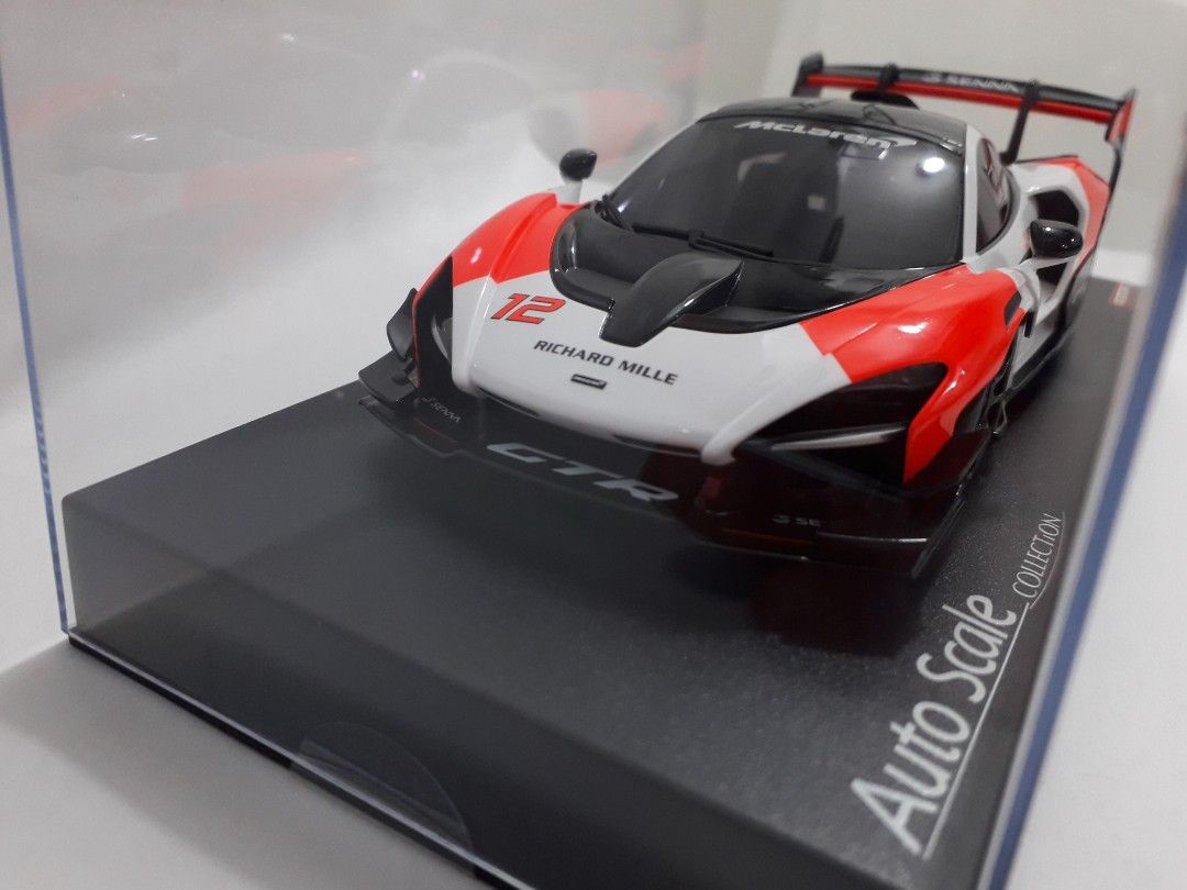 McLaren Senna GTR White/Red Kyosho MZP243WR ASC MR-03W-MM Mini-Z 京商 車殼 ...