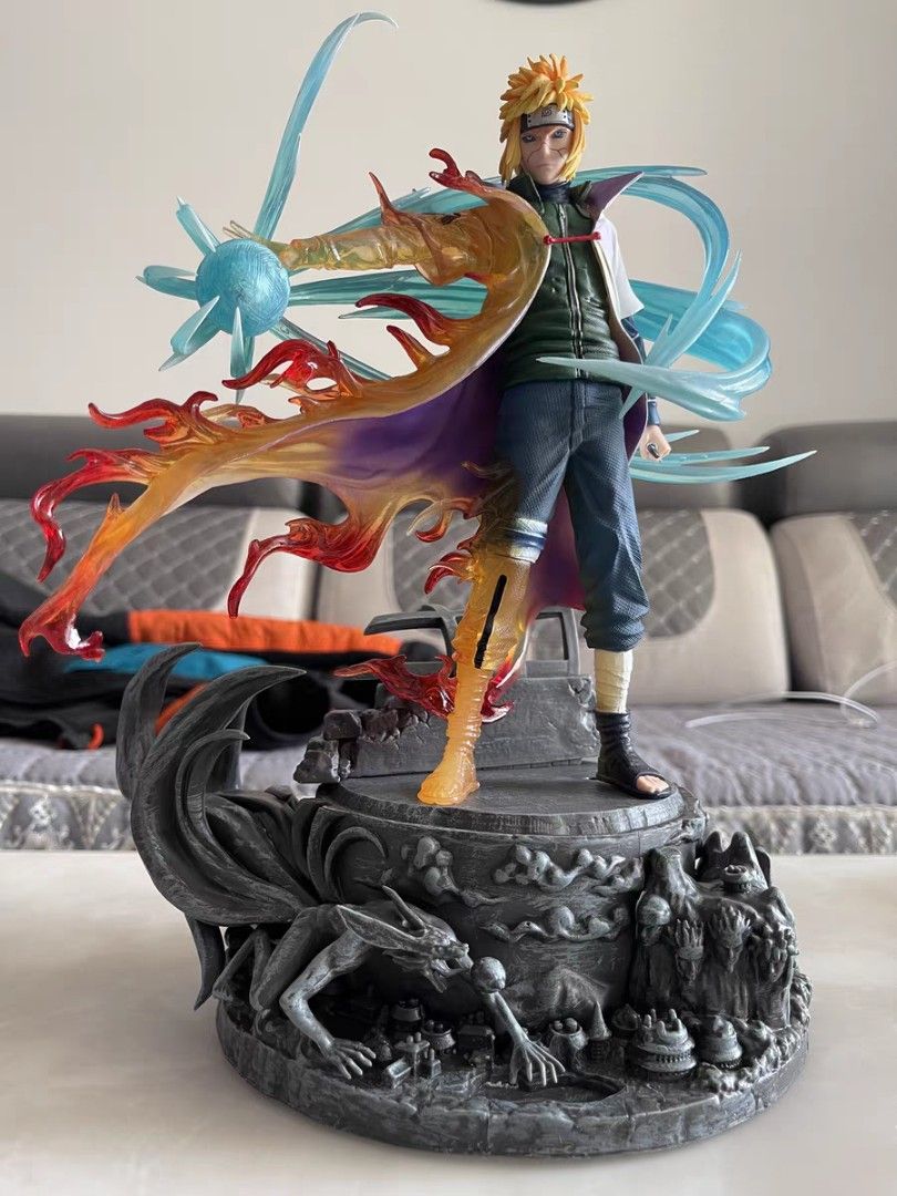 Naruto Shippuden PVC GK Figure Statue Minato Yondaime 4th Hokage ...