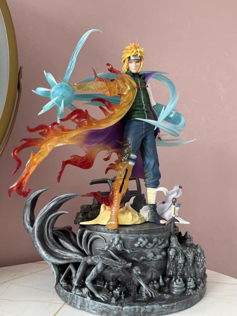 Naruto Shippuden PVC GK Figure Statue Minato Yondaime 4th Hokage ...