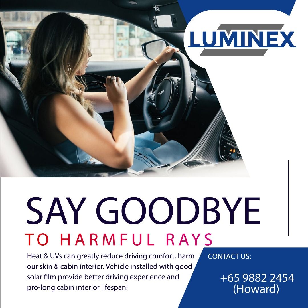 NDP PROMO Luminex Nano ceramic solar film for cars/High heat rejection ...