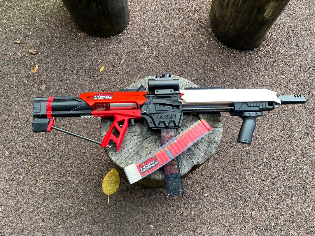 Nerf Caliburn, Hobbies & Toys, Toys & Games on Carousell