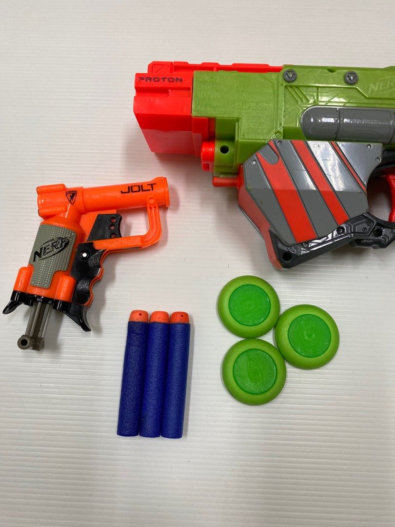 Nerf Gun Proton Vortex & Nerf Jolt Original, Toys & Collectibles ...