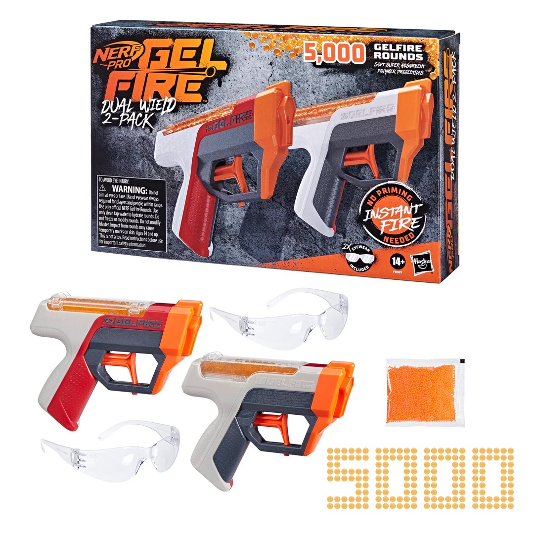 Nerf Pro Gelfire Dual Wield Pack, Hobbies & Toys, Toys & Games on Carousell