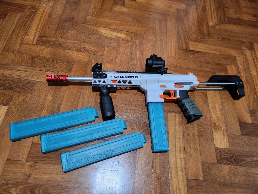 NERF Limited Edition Talon Magazine XYL Glow in the Dark, Hobbies ...