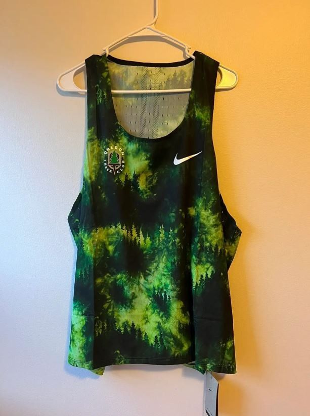 Nike AeroSwift Oregon Track Club Men's Running Singlet, Men's Fashion ...