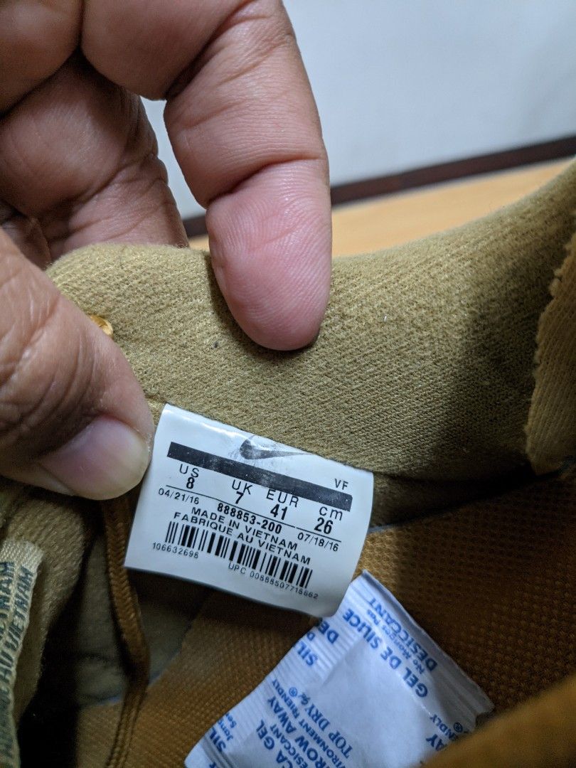 Nike air force 1 coklat original, Fesyen Pria, Sepatu , Sneakers di ...