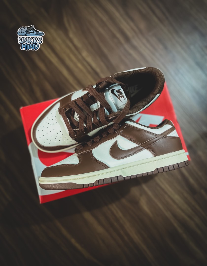 Nike Dunk Low Cacao Wow, Women's Fashion, Footwear, Sneakers on Carousell