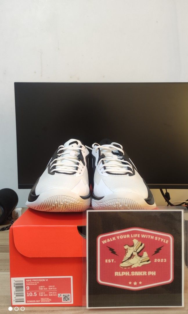 Nike Precision 6 "Panda", Men's Fashion, Footwear, Sneakers on Carousell