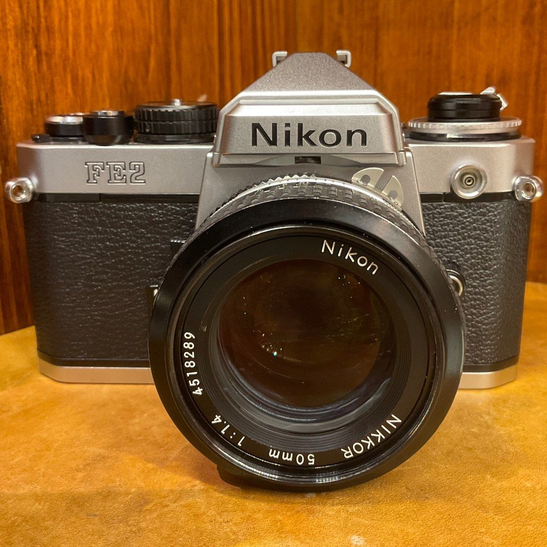Nikon FE2 with 50F1.4 (2442530), Photography, Cameras on Carousell