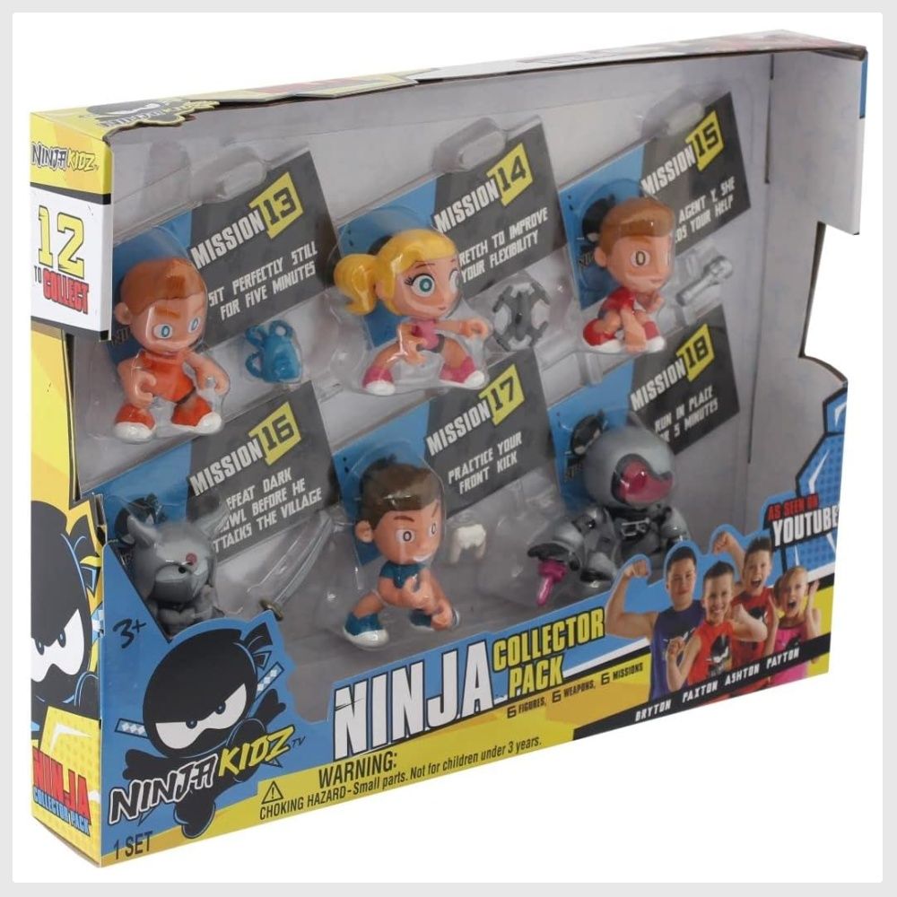 Ninja Kidz TV Series 1 Collector Pack C | Includes 6 Ninja Action ...