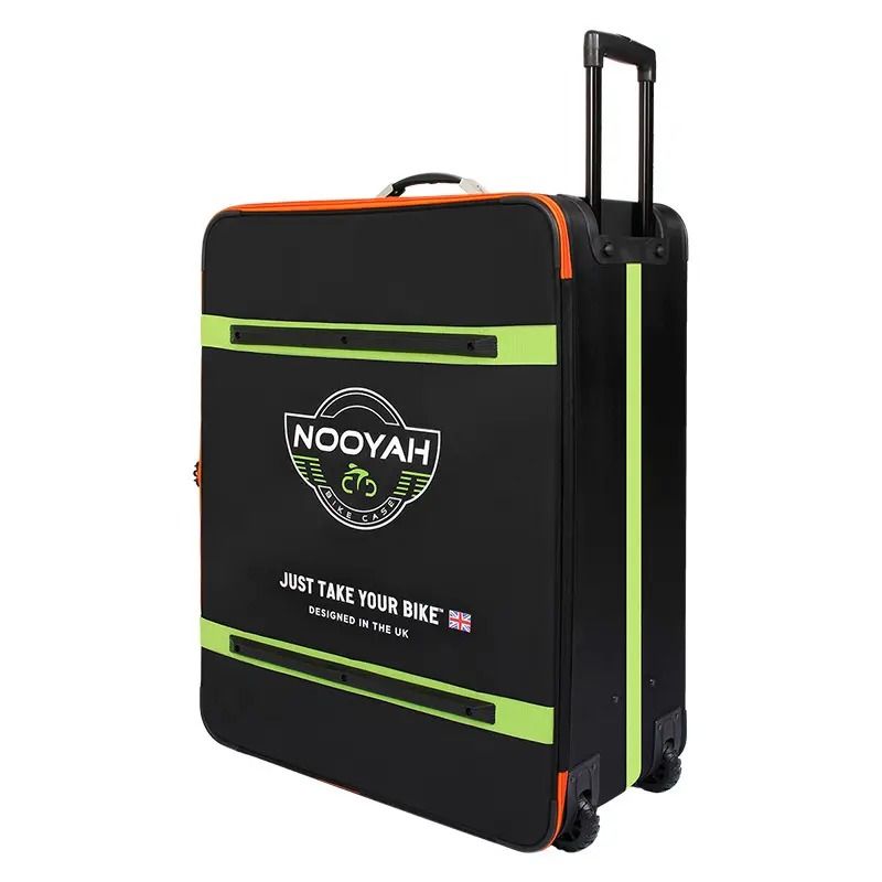 Nooyah Folding Bicycle Travel Case Luggage | For 16 inch 18 inch 20 inch Foldie Bike Hard Case ...