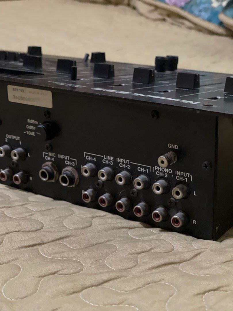 Numark PPD Preamp/Mixer DM1760, Audio, Soundbars, Speakers & Amplifiers ...