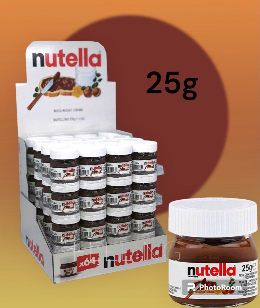 Nutella Mini, Food & Drinks, Packaged & Instant Food on Carousell
