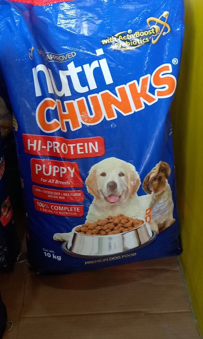 Nutrichunks 10kg, Pet Supplies, Pet Food on Carousell