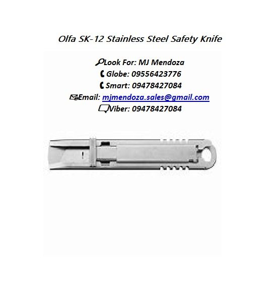 Olfa SK-12 Stainless Steel Safety Knife on Carousell