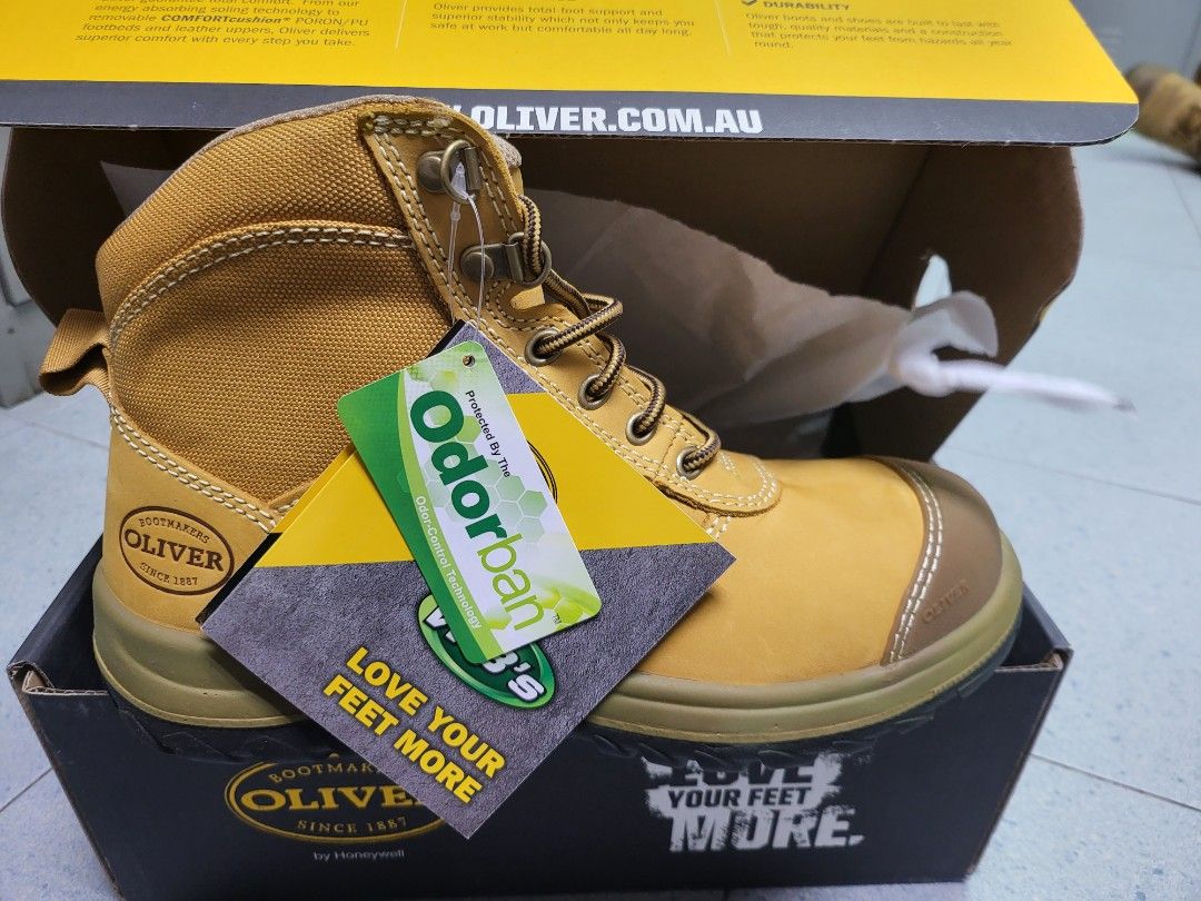 Oliver safety boots, Men's Fashion, Footwear, Boots on Carousell