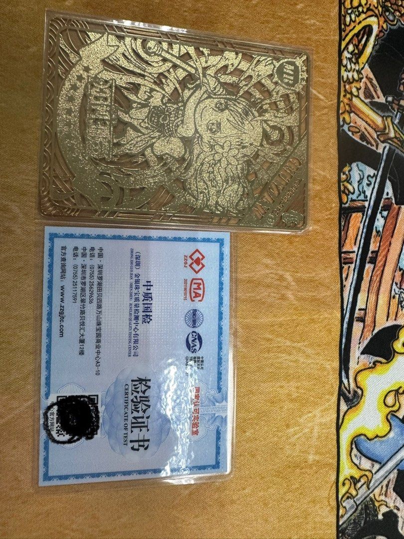 One piece ccg gold nami and silver ussop, Hobbies & Toys, Toys & Games ...
