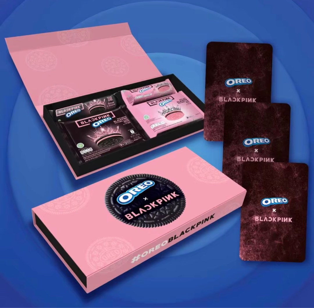 Oreo X Blackpink Sandwich Cookies Limited Edition Pack, Hobbies & Toys ...