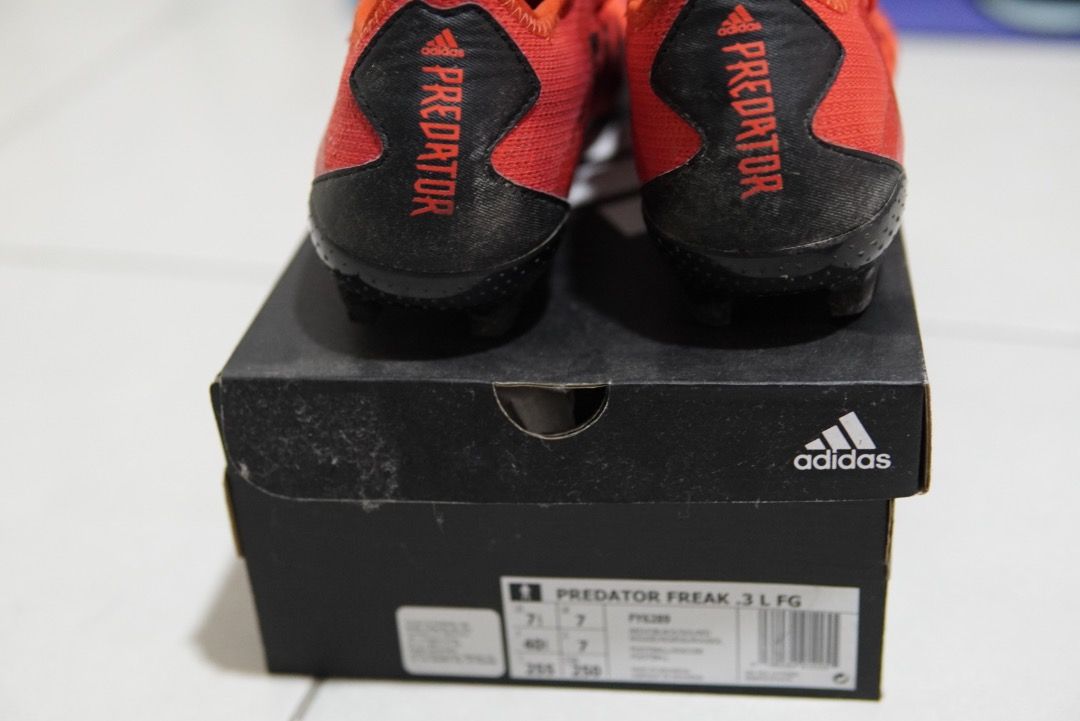 Original Adidas Predator Freak 3 L FG, Men's Fashion, Footwear, Boots ...