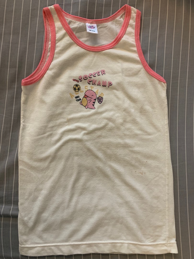 Original BeBe By SO-EN Baby 3-in-1 Varsity Cotton Rich Sandos 24 Months ...