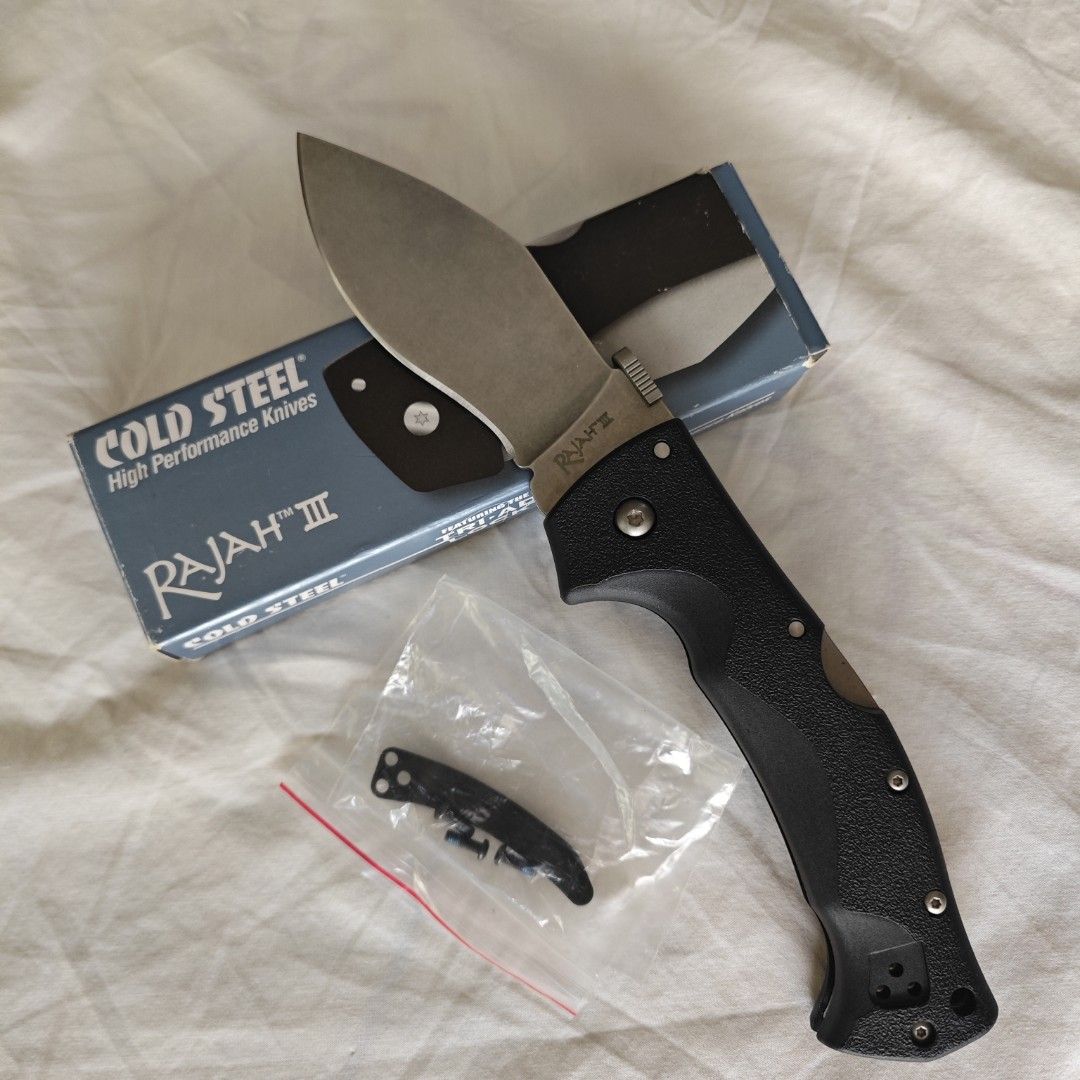 SALE Original Cold Steel Raja III Folding Knife on Carousell
