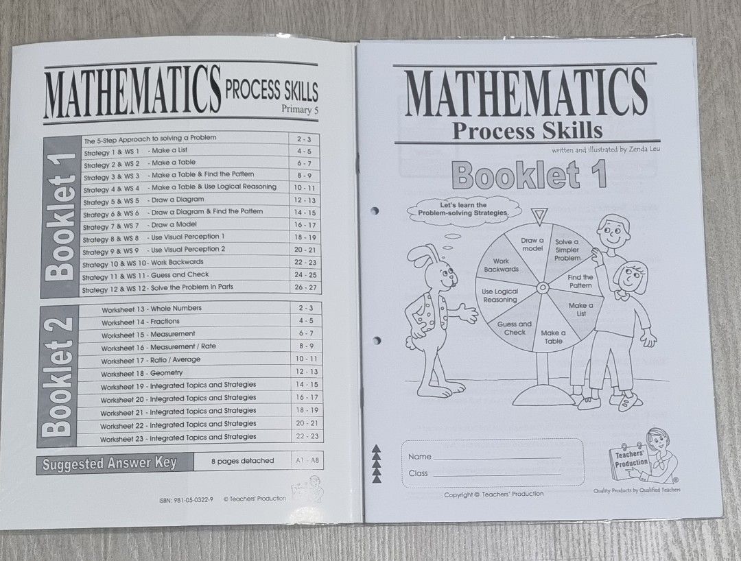 P5 maths, Process Skills, solve non rountine real world maths problems ...