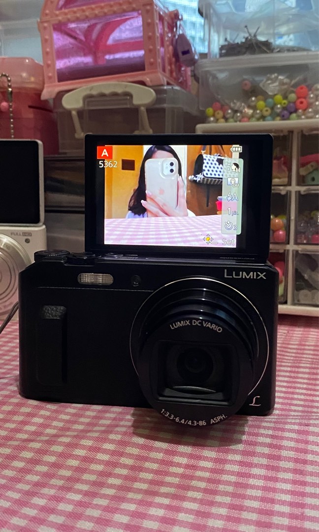 Panasonic Lumix DMC-TZ58 flip camera | digital camera | digicam ...